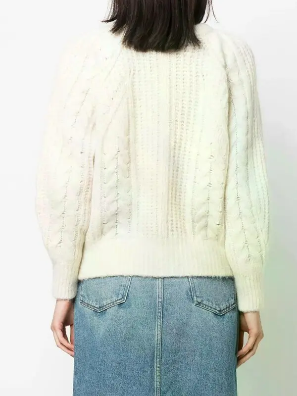 IRO PARIS Cable-knit Wool-blend Jumper