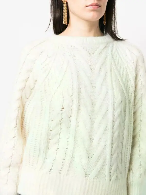 IRO PARIS Cable-knit Wool-blend Jumper