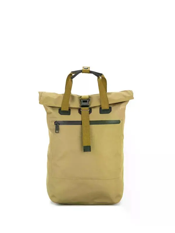 AS2OV Buckled Square Backpack - Brown