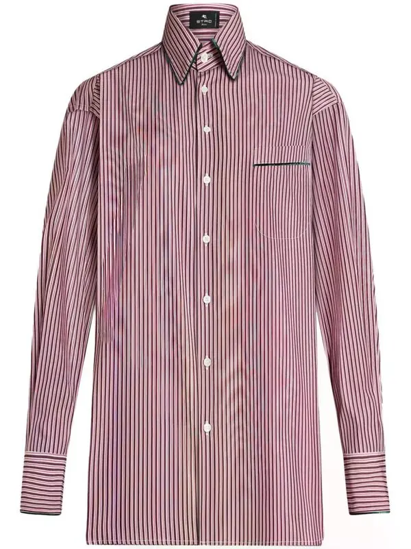 Etro Striped Poplin Shirt