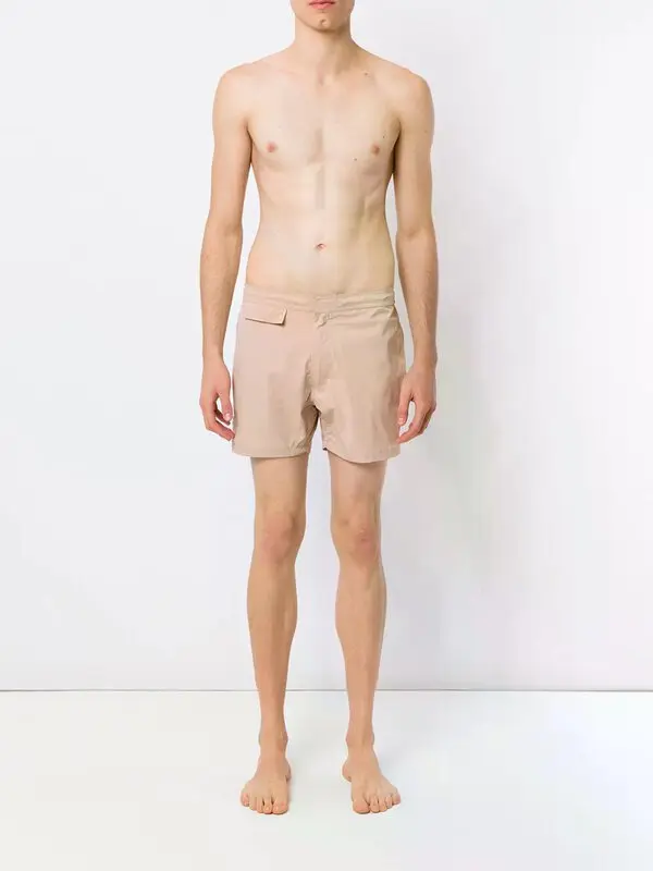 AMIR SLAMA Mid-rise Swim Shorts