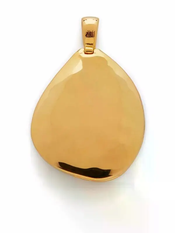 Monica Vinader Deia Pebble Locket - Gold