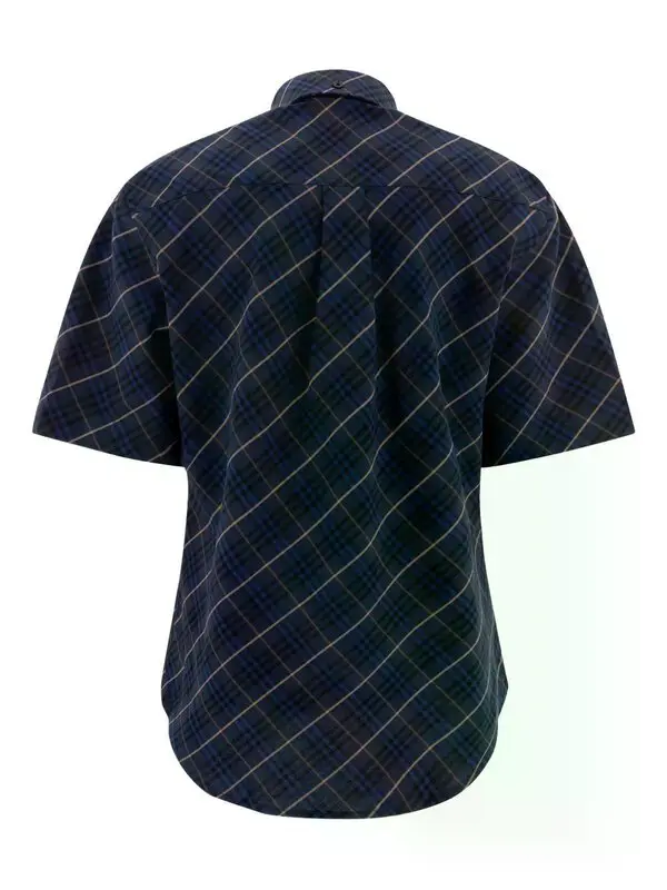 Burberry Checked Cotton Shirt