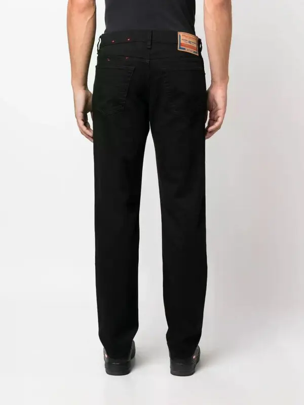 DIESEL® D-finitive Tapered-leg Jeans - Black