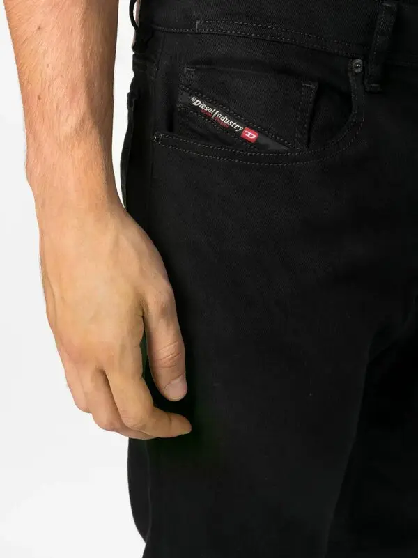 DIESEL® D-finitive Tapered-leg Jeans - Black