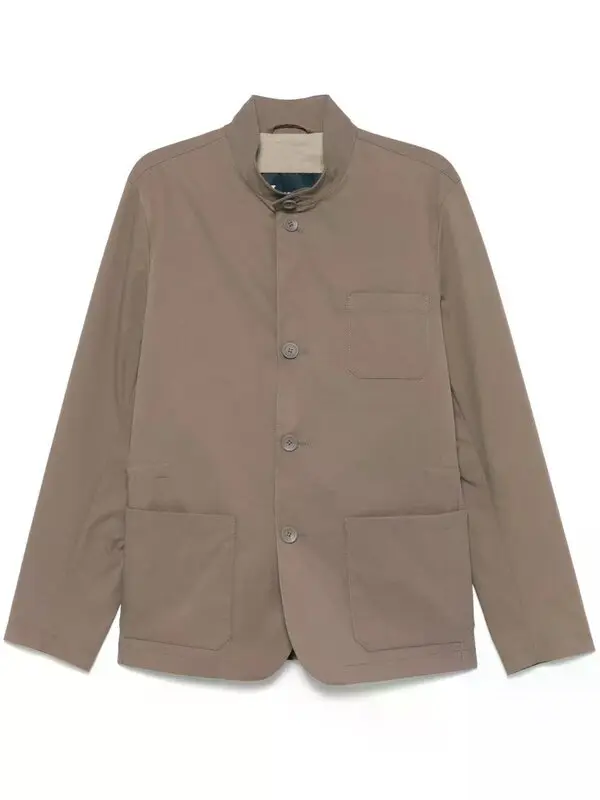 Herno Stand-up Collar Jacket - Brown