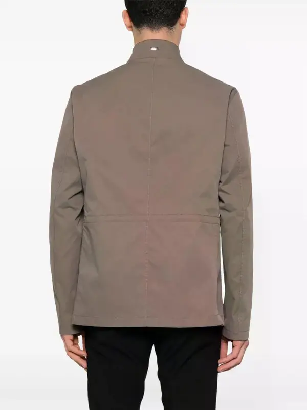 Herno Stand-up Collar Jacket - Brown