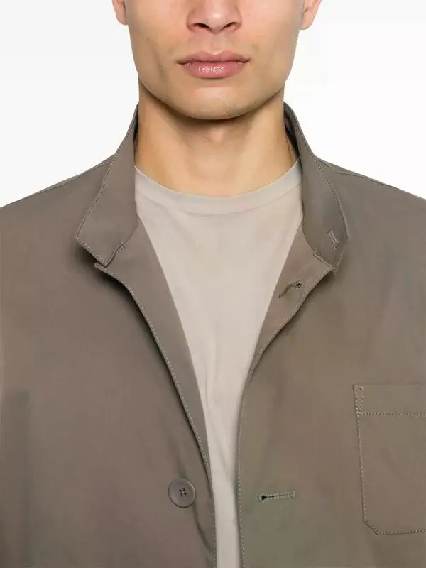 Herno Stand-up Collar Jacket - Brown