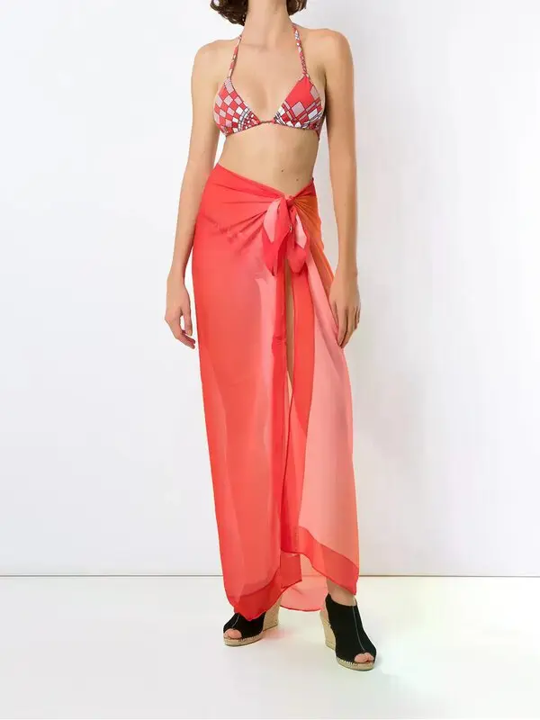 AMIR SLAMA Geométrico Triangle Bikini Set