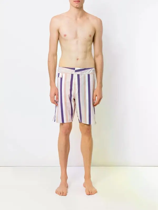 AMIR SLAMA Mid-rise Swim Shorts