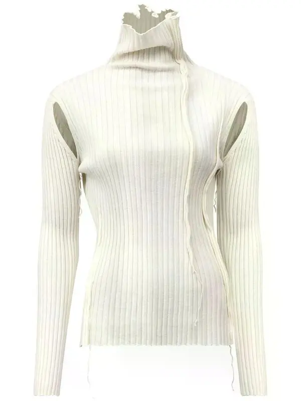 MAISON MARGIELA Ribbed Knit Pullover