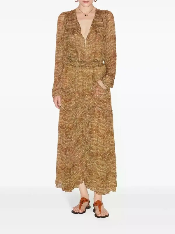 MARANT ETOILE Advika Top - Brown