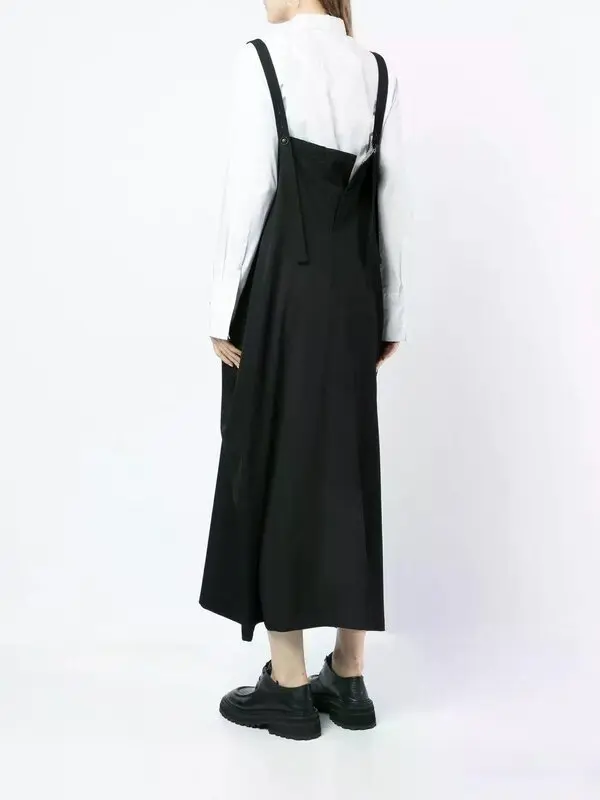 Y’s Square-neck Wool Dress