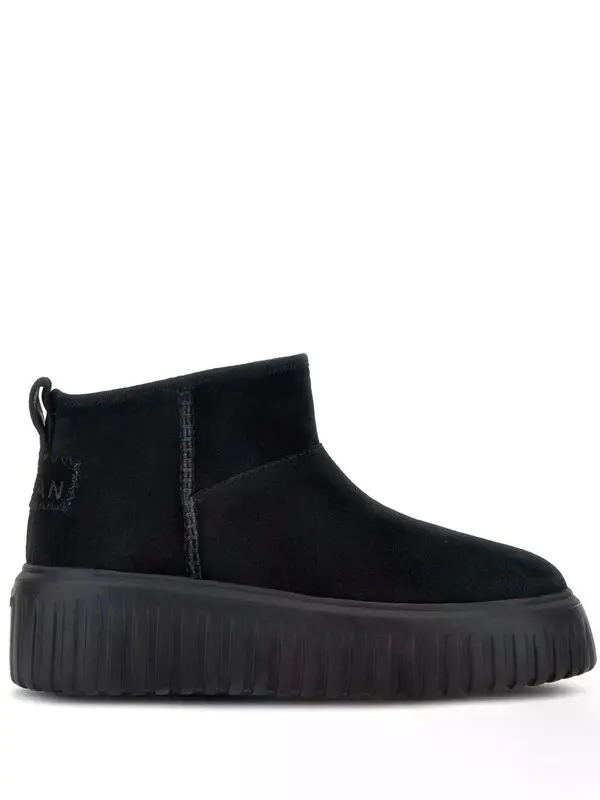 Hogan Basso Logo-print Boots