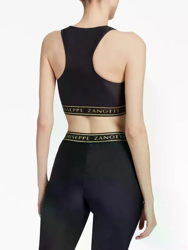 GIUSEPPE ZANOTTI Logo-underband Tank Top
