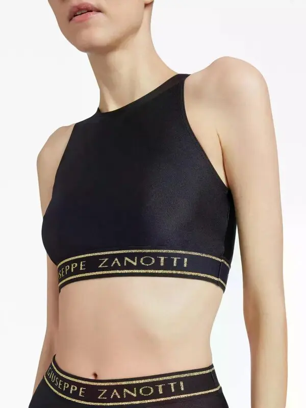 GIUSEPPE ZANOTTI Logo-underband Tank Top