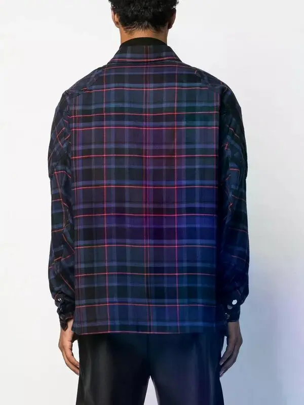 GMBH Plaid-check Print Shirt