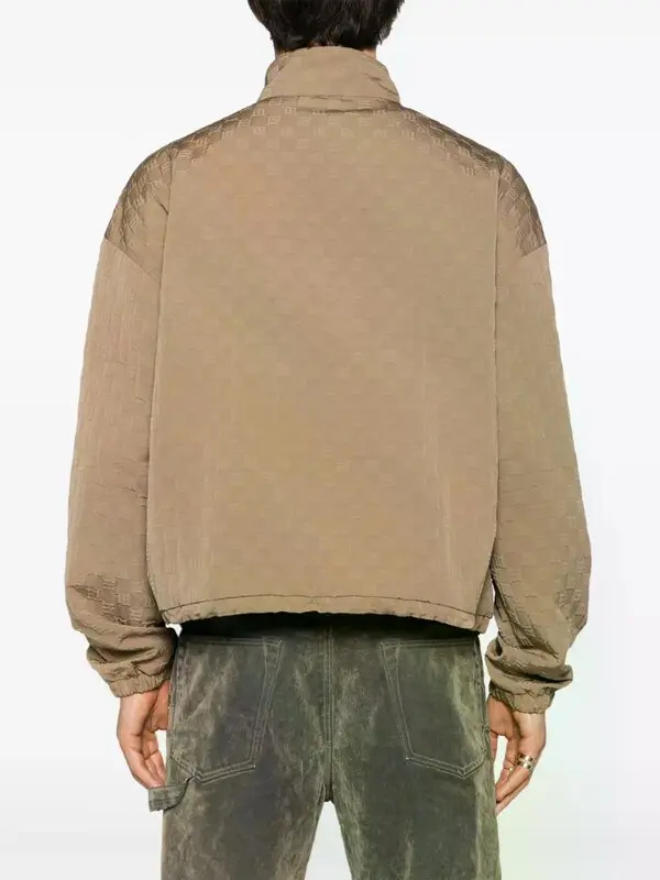 MISBHV Embossed Logo Zip-up Jacket