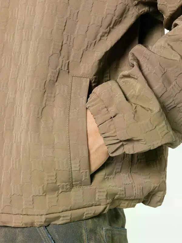 MISBHV Embossed Logo Zip-up Jacket