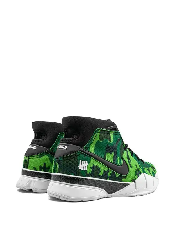 Nike X Undefeated Kobe 1 Protro Pe Camo Sneakers - Green