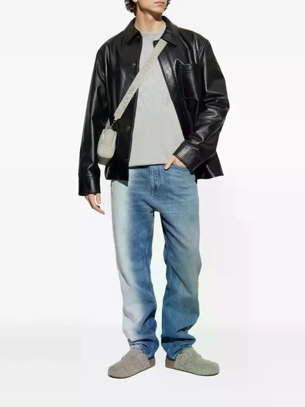 Loewe Two-tone Straight Leg Jeans