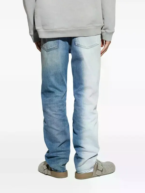 Loewe Two-tone Straight Leg Jeans