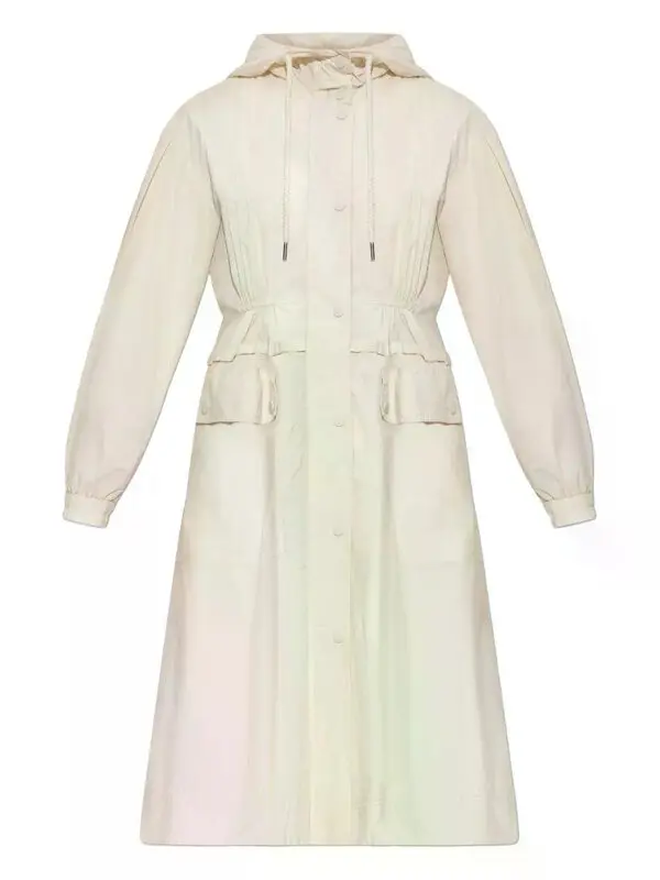 Moncler Coupiac Coat - Neutrals