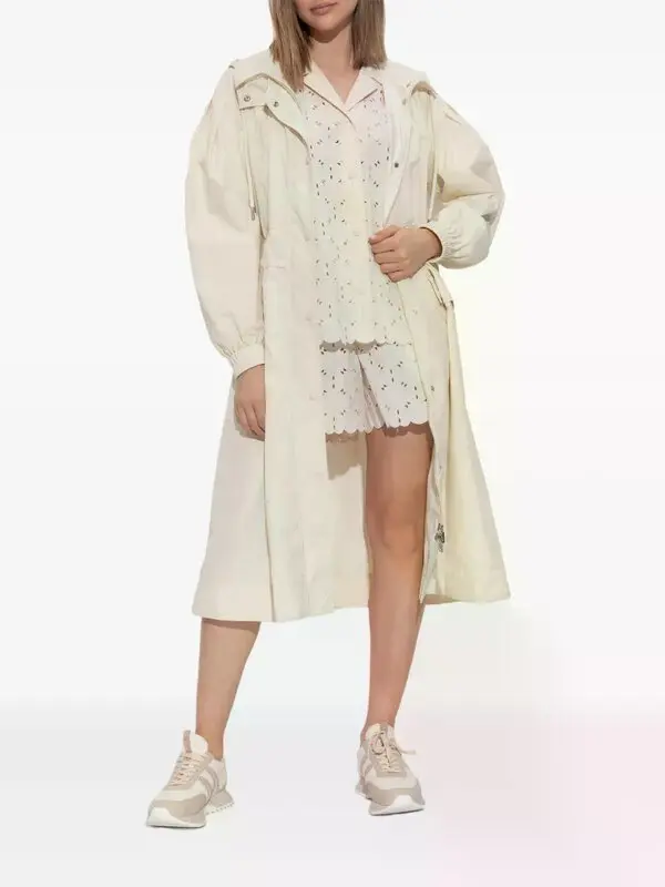 Moncler Coupiac Coat - Neutrals