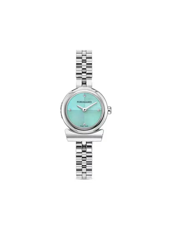 FERRAGAMO Gancini 22.5mm Watch - Blue