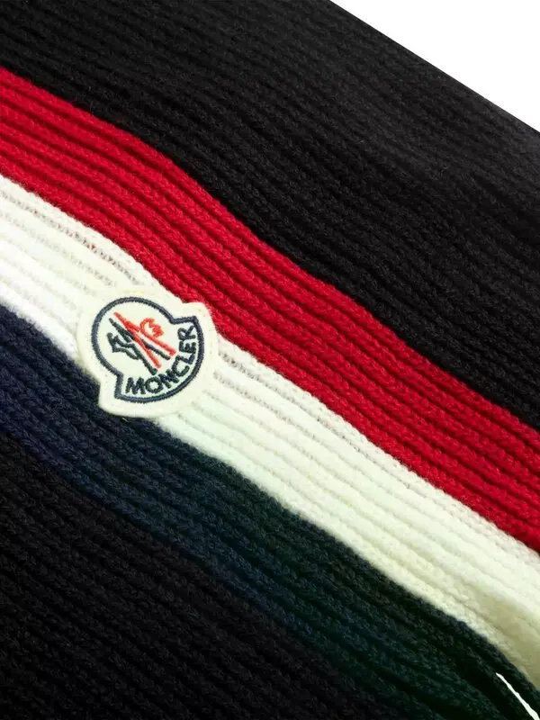 Moncler Logo-patch Scarf