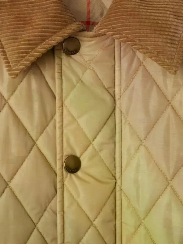Burberry Quilted Jacket - Neutrals