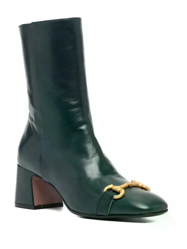 MADISON MAISON 60mm Back Stripe Horsebit-detail Boots