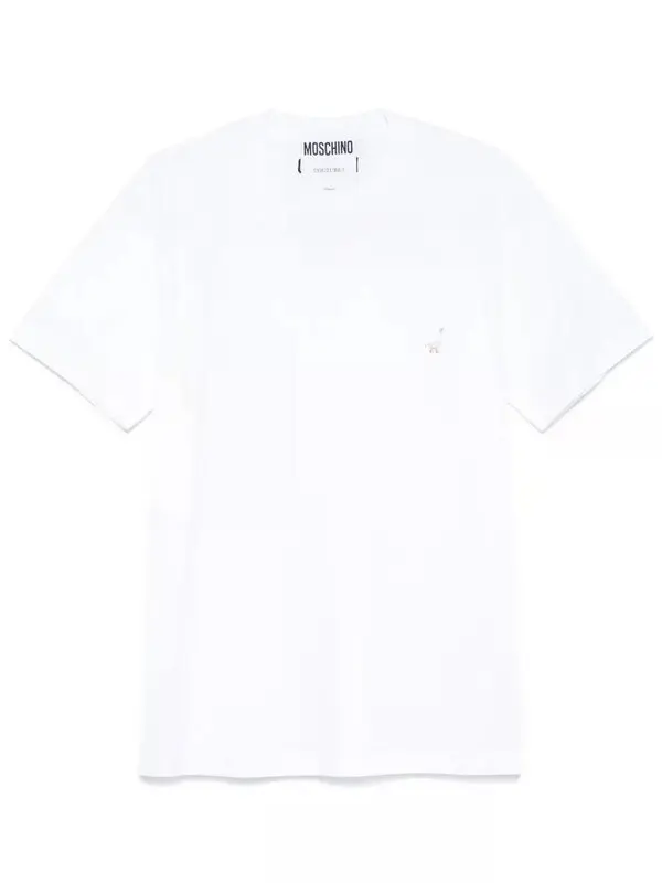 Moschino Goose-embroidery T-shirt