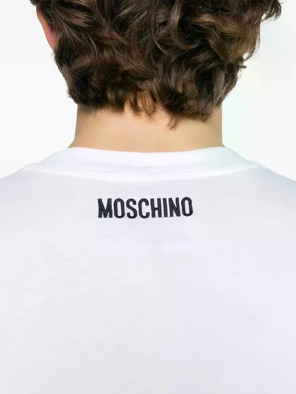 Moschino Goose-embroidery T-shirt
