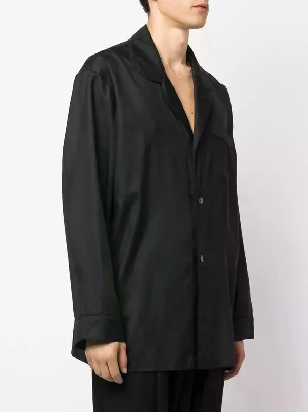 MAISON MARGIELA Long-sleeve Silk Shirt