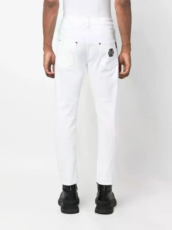 Philipp Plein Straight-leg Mid-rise Jeans