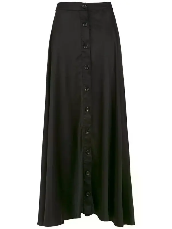 AMIR SLAMA Silk Long Skirt