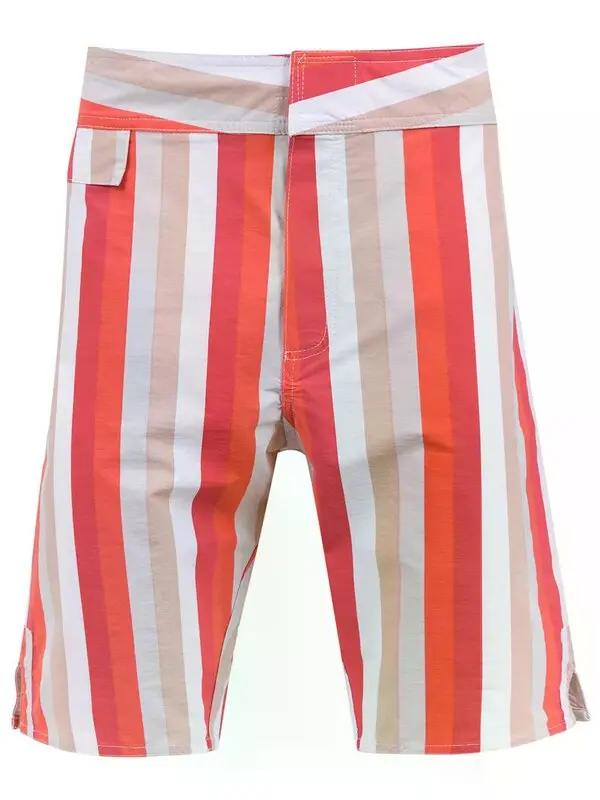 AMIR SLAMA Mid-rise Swim Shorts - Yellow
