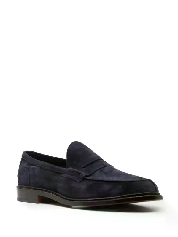 TRICKER'S Adam Slip-on Loafers - Blue