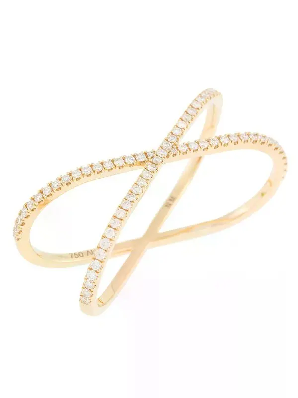 ALINKA 18kt Yellow Katia Duo Diamond Ring