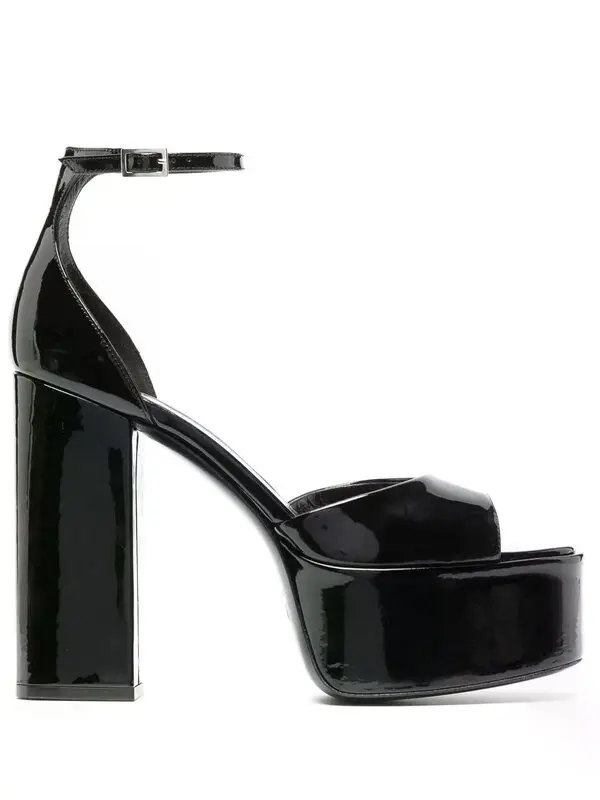 Paris Texas Patent Leather Platform Sandals
