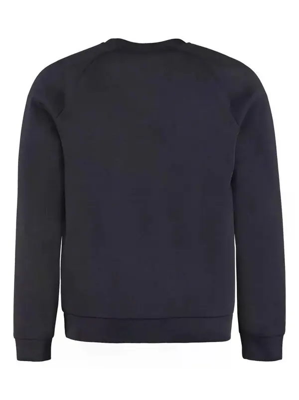 Giorgio Armani Logo-print Cotton-blend Sweatshirt