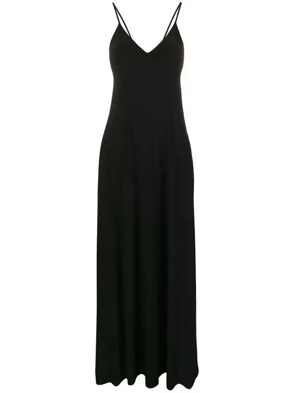 Norma Kamali V-neck Maxi Dress