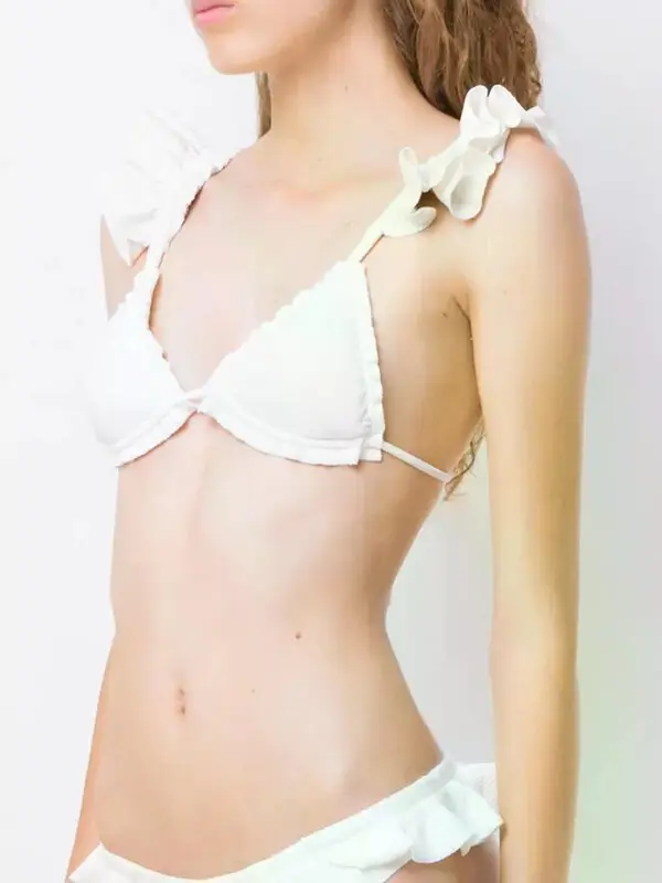 CLUBE BOSSA Ruffled Bikini Top