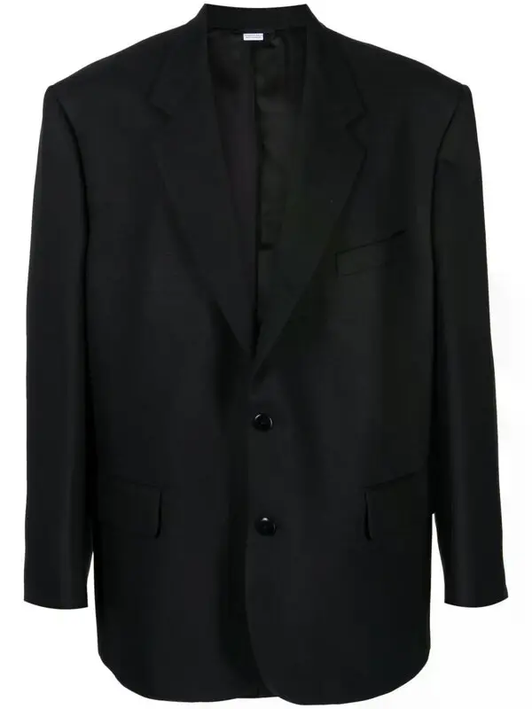 Random Identities Long-sleeved Oversized Blazer