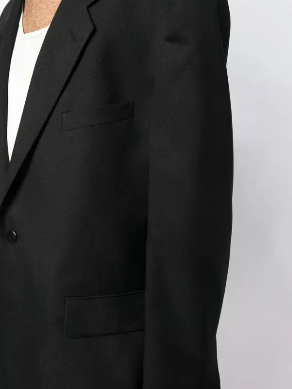 Random Identities Long-sleeved Oversized Blazer
