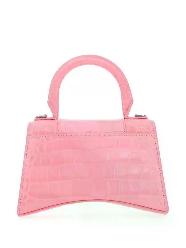 Balenciaga Hourglass Xs Top-handle Bag - Pink