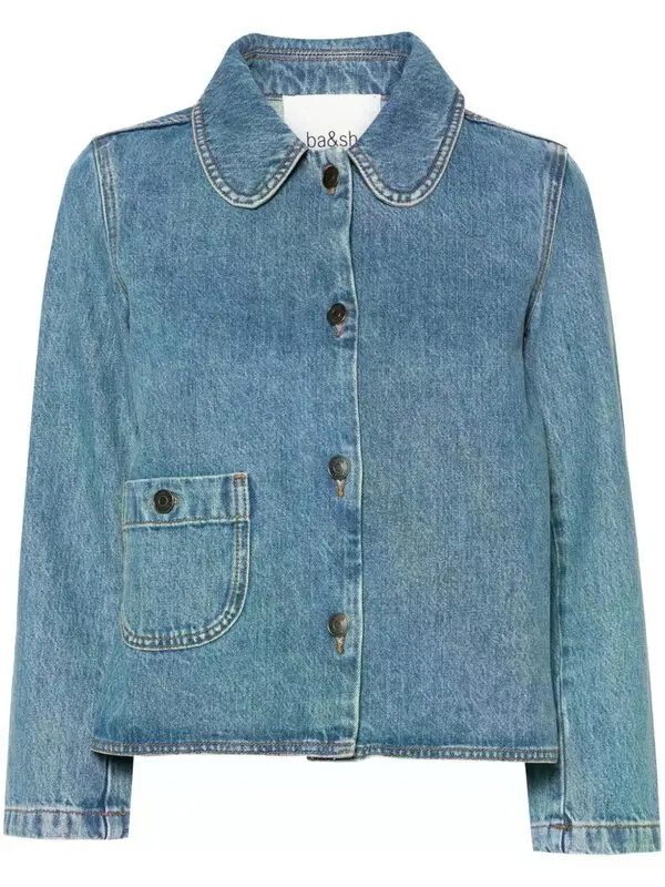 Ba&sh Tiny Denim Jacket