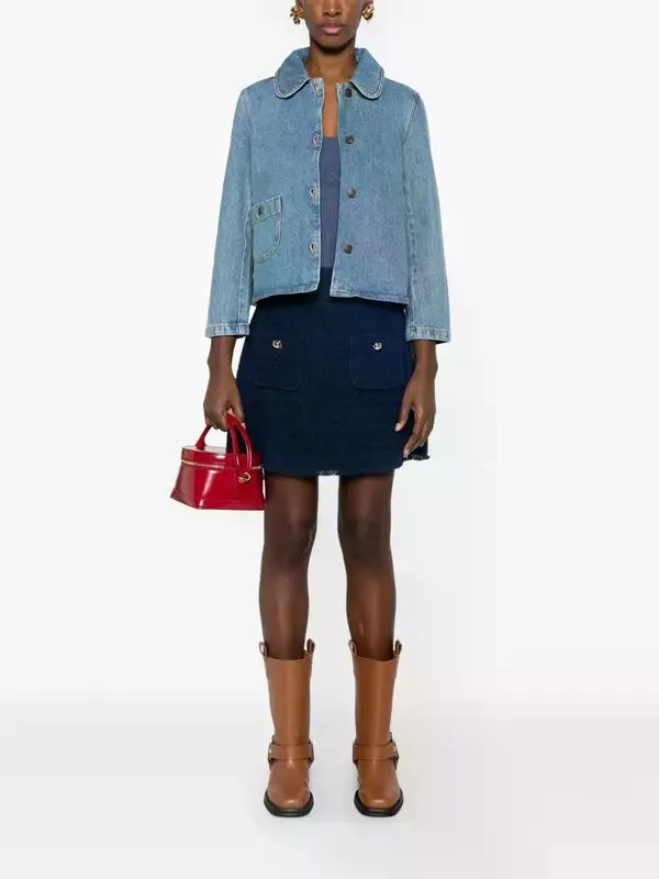 Ba&sh Tiny Denim Jacket