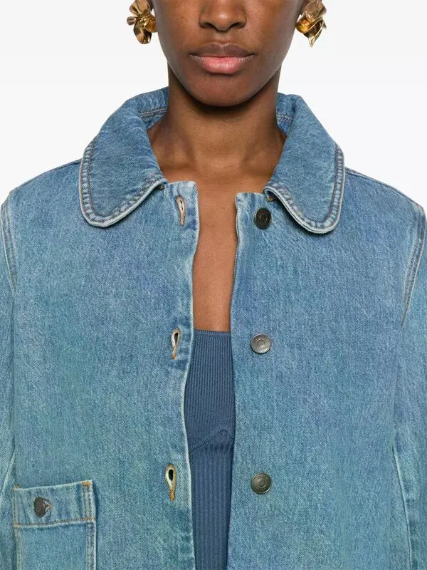 Ba&sh Tiny Denim Jacket